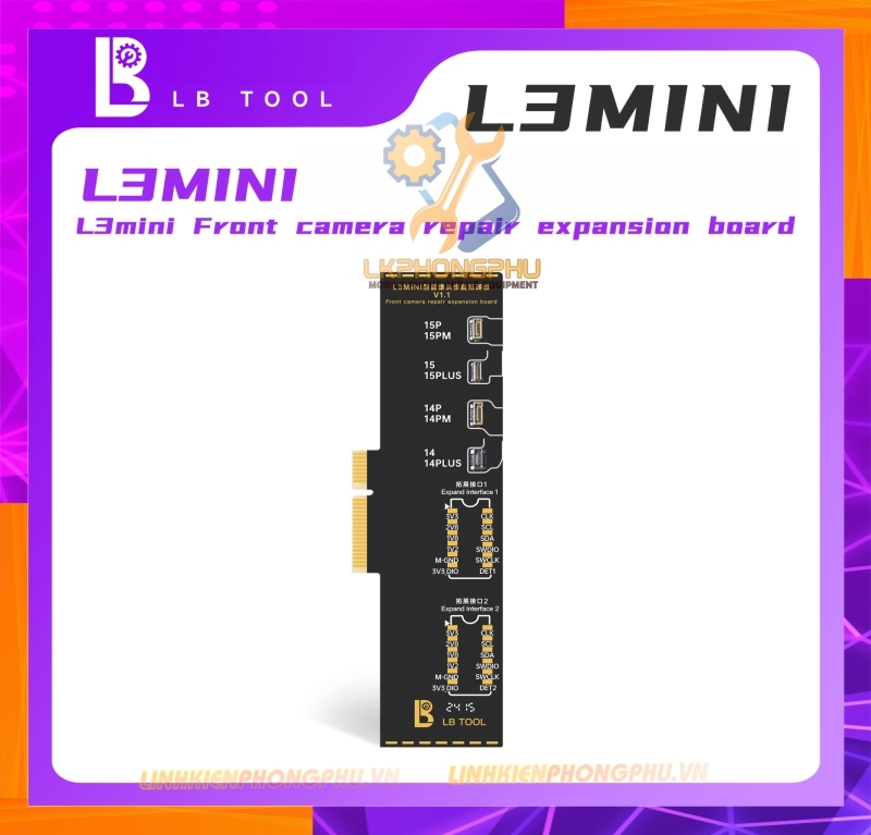 Mạch Fix Camera trước L3 mini Series 14 - Series 15