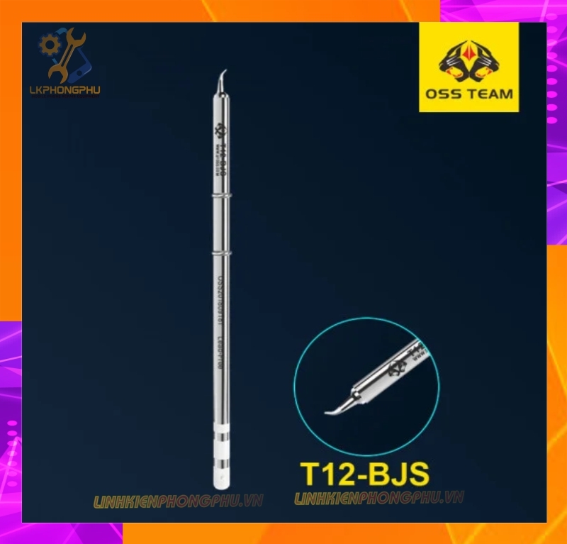 Mũi Hàn T12 OSSTEam Dùng cho Tips hàn T12 ( Mũi Cong - Mũi Cắt