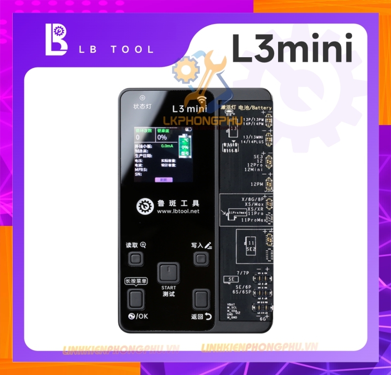 Mạch Fix Camera Sau Dùng Cho L3 Mini : X - 15Pro Max