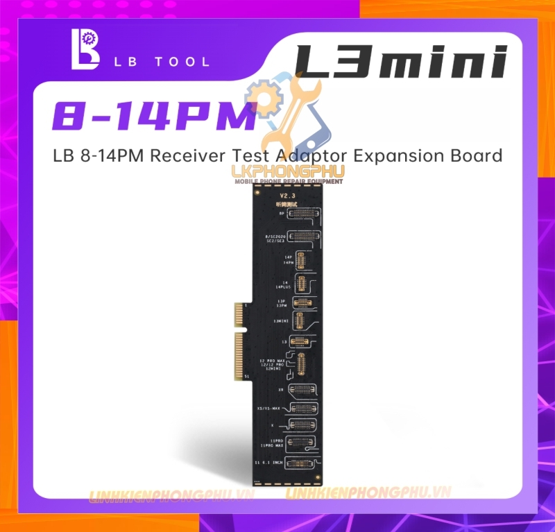 Mạch Fix Cáp Loa Luban L3 mini 8 - 14PRM