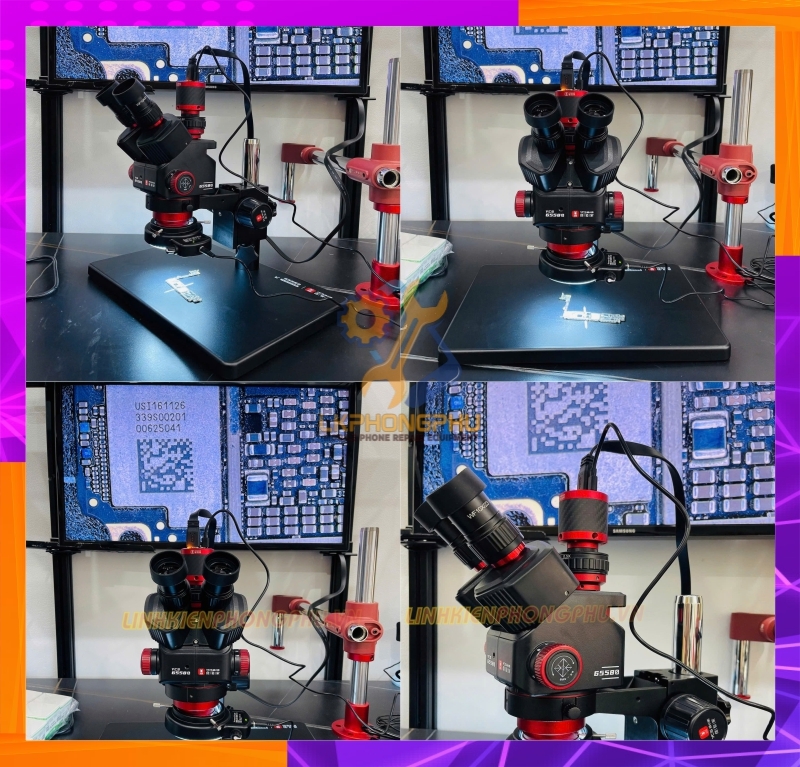 Camera 4K YCS X80 Gắn Kính Hiển Vi